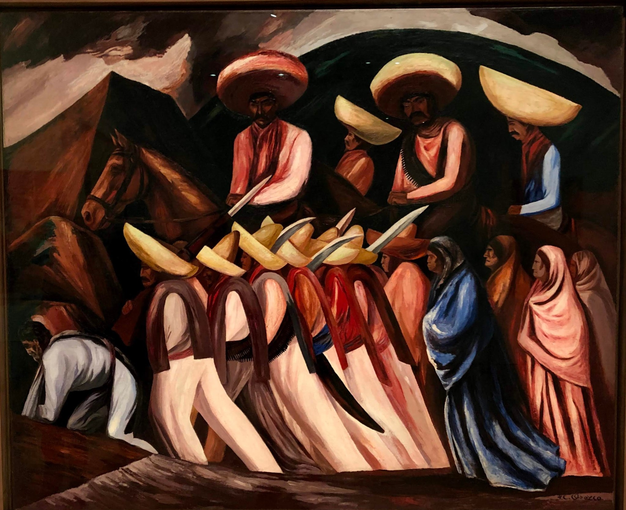 Painting on the walls, with social commentary | off the leash